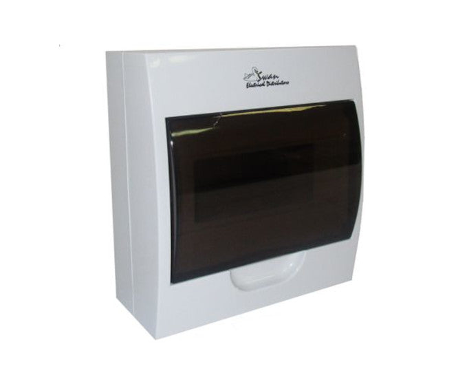 DISTRIBUTION BOARD PVC SURFACE SAMITE 10WAY DB-SS-10W-PS