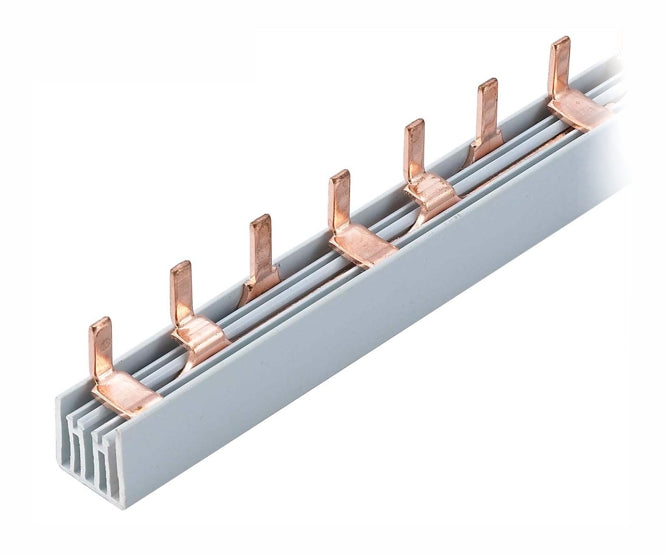 BUSBAR INSULATED 3PH 100A 1M 3&6kA BBI-3P-100A-18MM